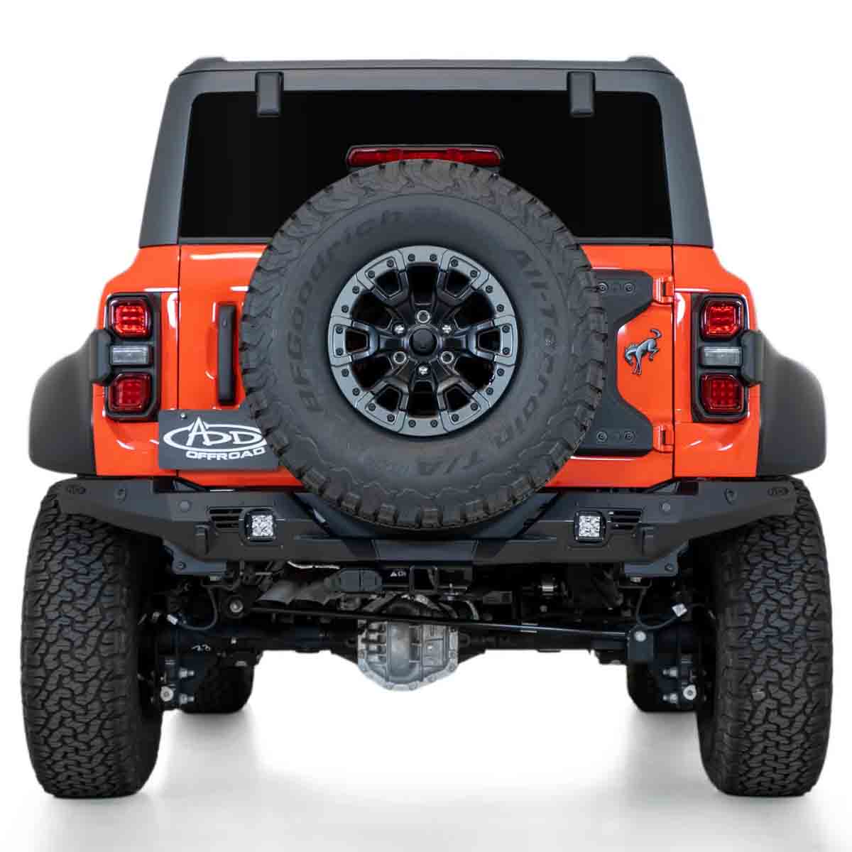 DEFENSA TRASERA BOMBER PARA FORD BRONCO RAPTOR 2022 - 2024 – SP Accesorios