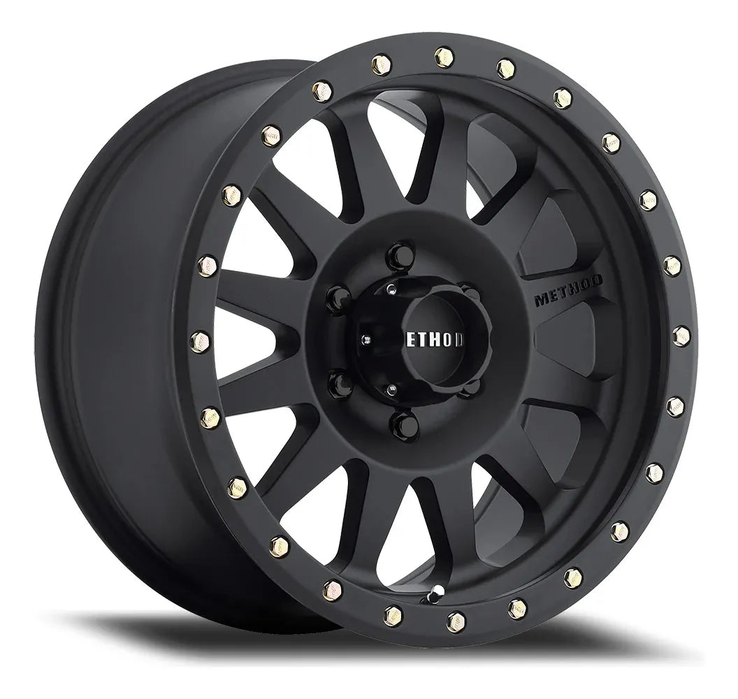 RINES METHOD 15X8 5X5.5 MR304 DOUBLE STANDARD MATTE BLACK – SP Accesorios