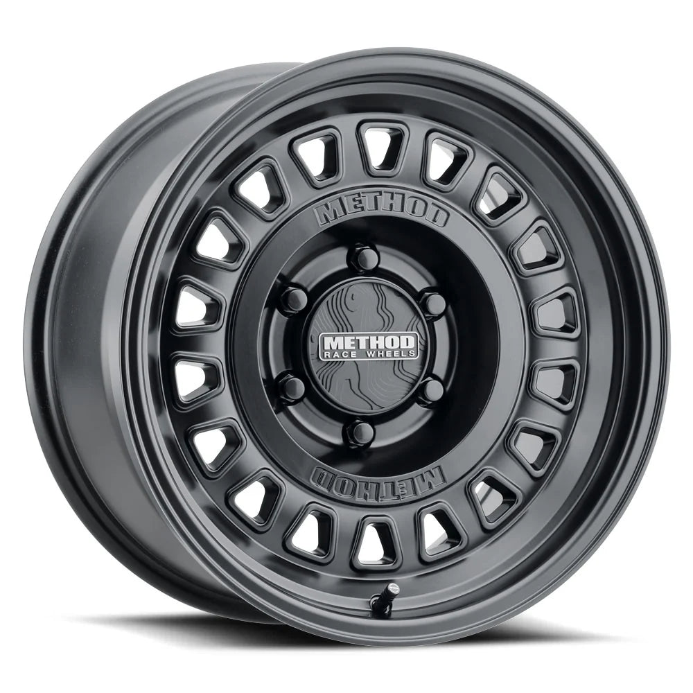 RINES METHOD 17X8.5 5X5.5 CB108 MR320 MATTE BLACK – SP Accesorios