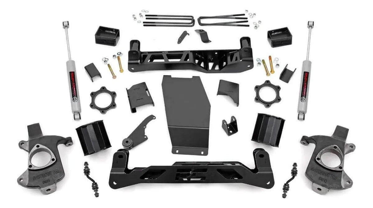 Body Kit Lift Para Chevy Gmc 1500 2wd 2014-2018 – SP Accesorios