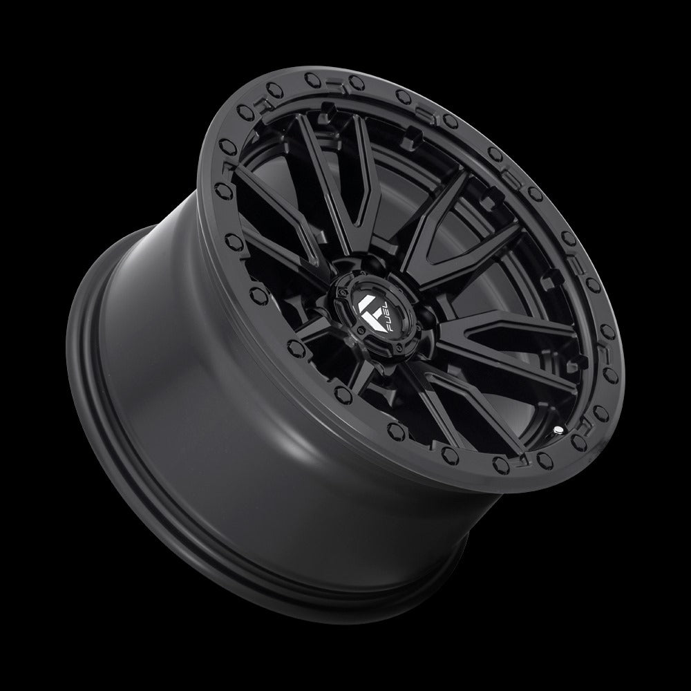 RINES FUEL D679-REBEL/ 18X9.0 6X139.7/ ET 20/ CB 106.1/ MATTE BLACK ...